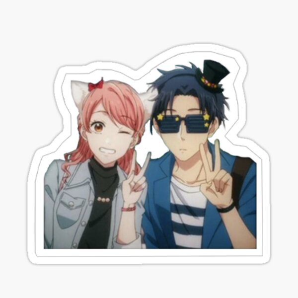 Anime Stickers / Wotakoi Anime Sticker Collection / Laminated Vinyl ...