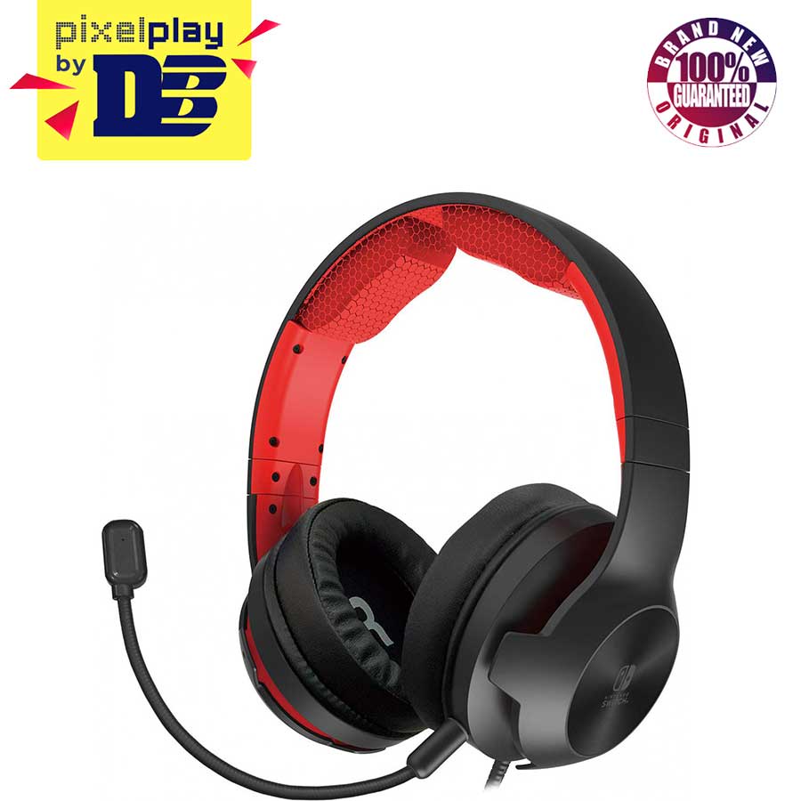 HORI NSW GAMING HEADSET HIGH GRADE (RED) (NSW-200A) | Shopee Philippines