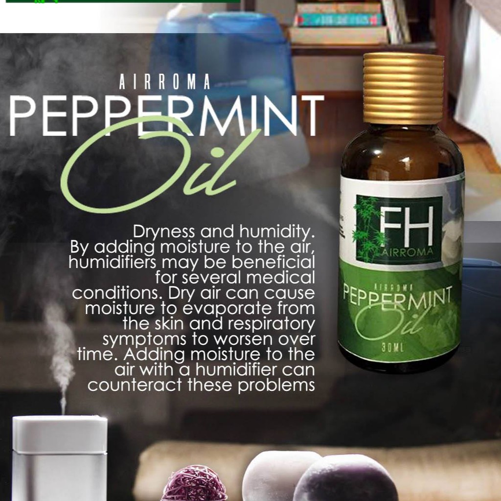 FH Airroma Pure Peppermint Diffuser Oil 30ml | Shopee Philippines