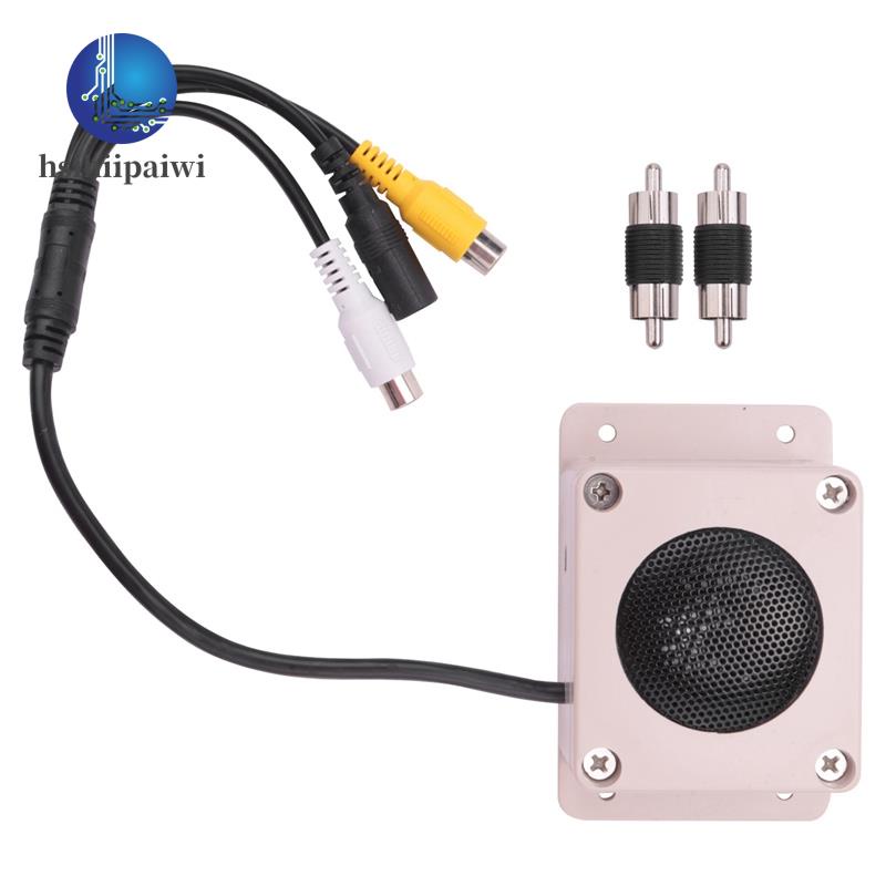 Microphone Speaker Device for Security Camera Outdoor Waterproof for IP ...