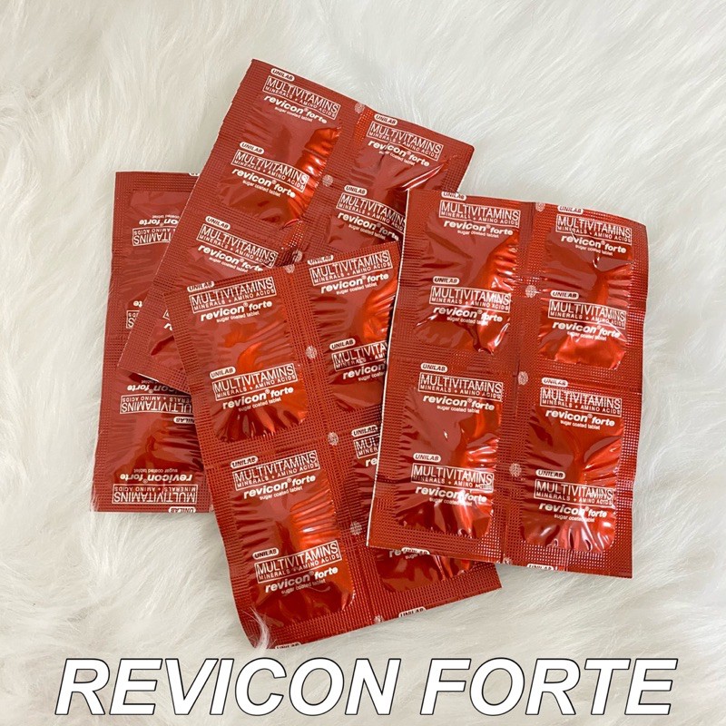 4’s CAPSULES MULTIVITAMINS REVICON FORTE | Shopee Philippines