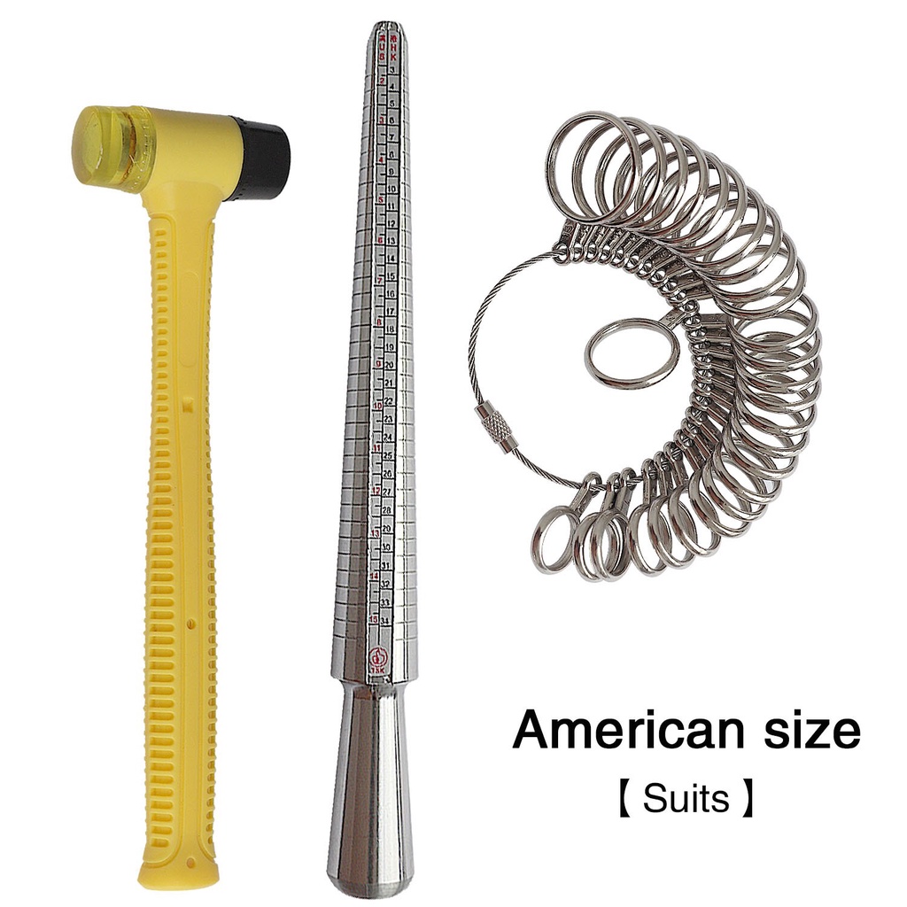 Ring Measurement Plastic Shaping Tool Set Measurement Finger ...