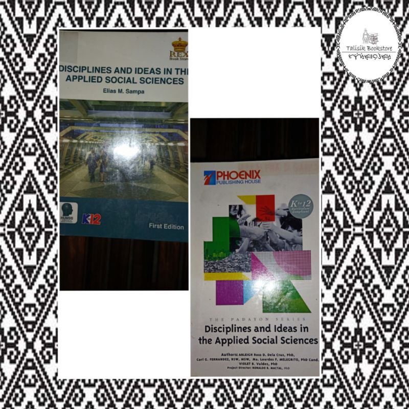 Disciplines and Ideas in Applied Social Science book Senior High SHS ...