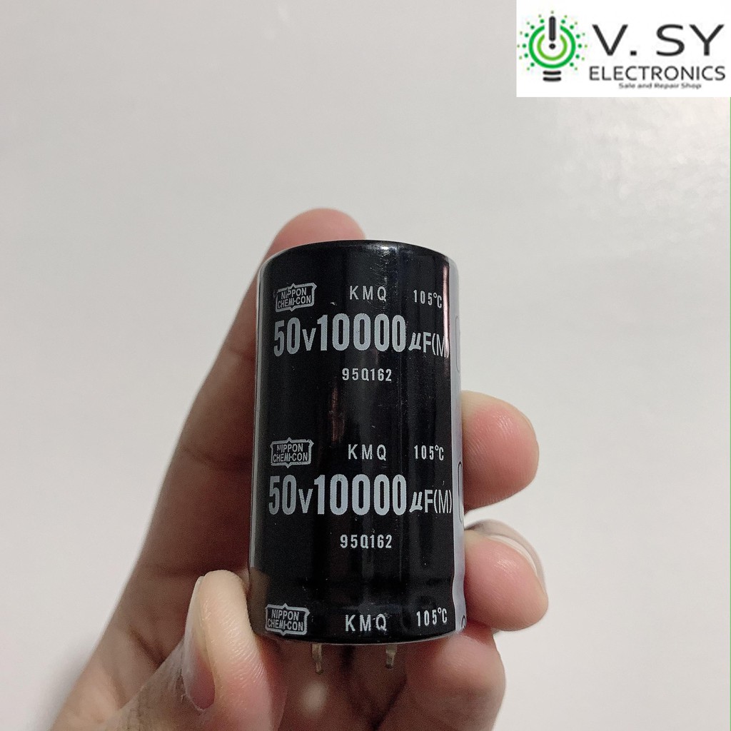 10000uF 50V DC Electrolytic Capacitor 10000 uF 50VDC 10000MFD 10000 MFD ...