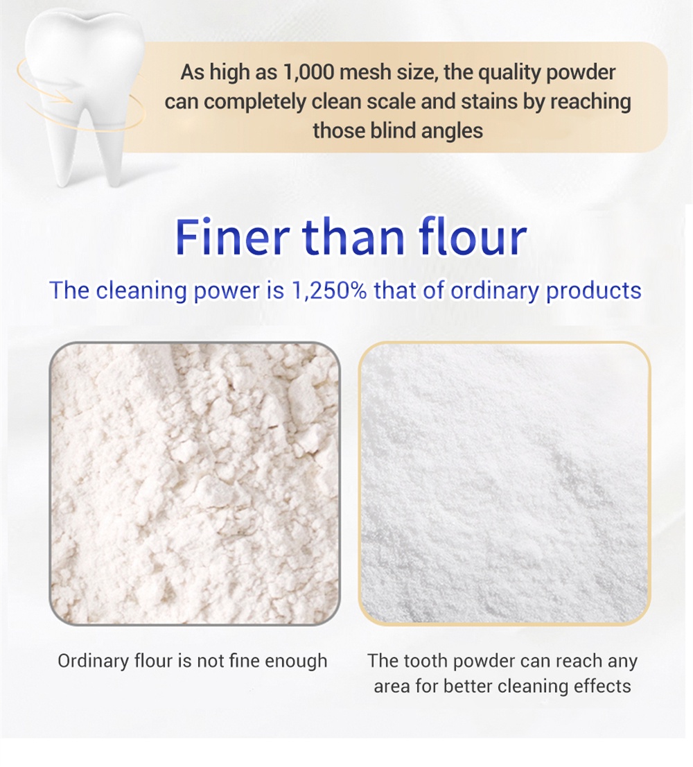 BREYLEE Teeth Whitening Powder Toothpaste Dental Tools Reflesh Breath ...