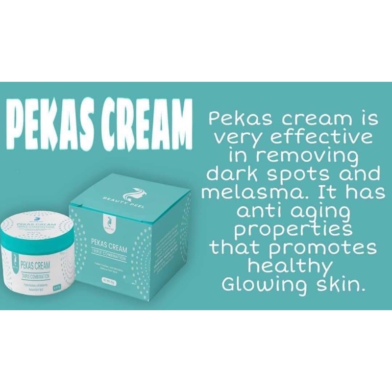 PEKAS CREAM BY BEAUTY PEEL | Shopee Philippines