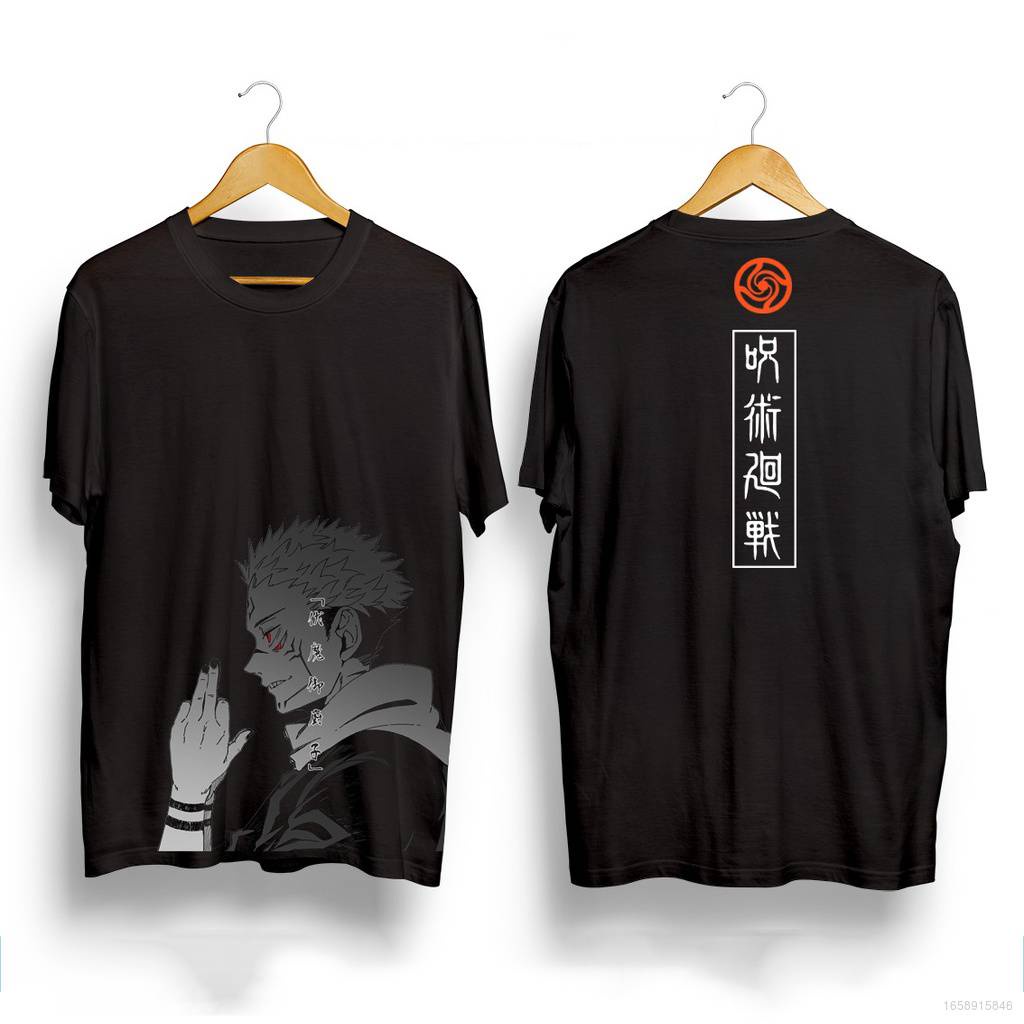 AG Jujutsu Kaisen - Ryomen Sukuna Tshirt Anime Unisex Graphic Tops ...