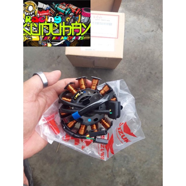STATOR COIL RAIDER 150 CARB and FI GENUINE.(SGP) | Shopee Philippines