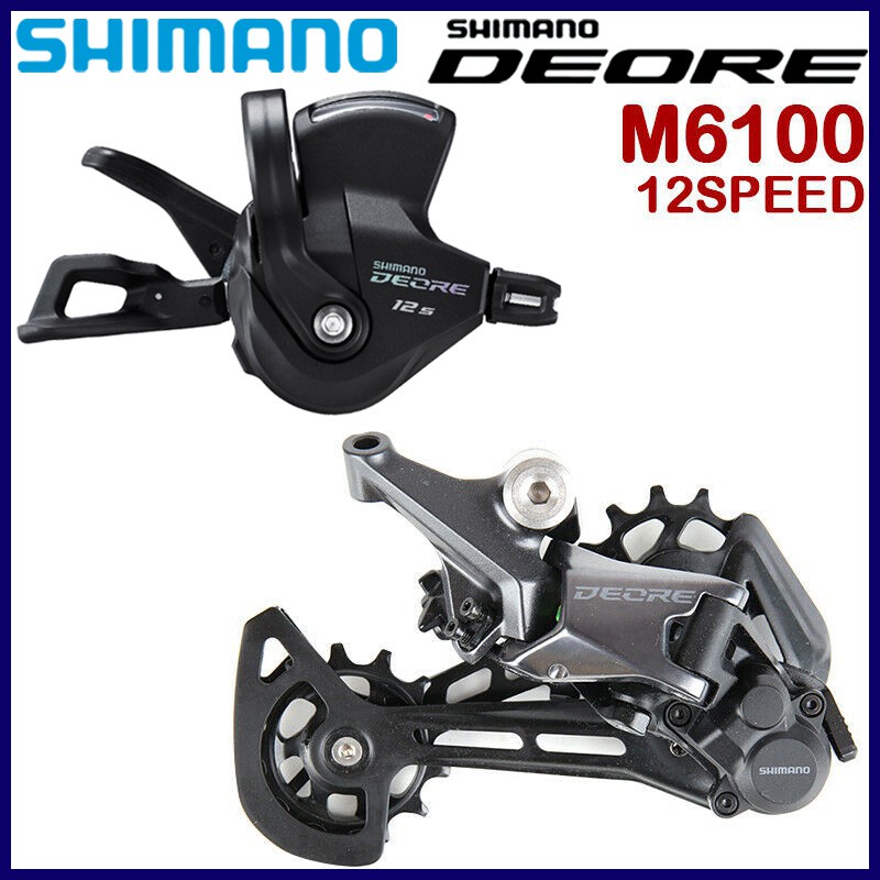 Shimano Deore M6100 Groupset 12 Speed Shifter Cassette Rear Derailleur ...