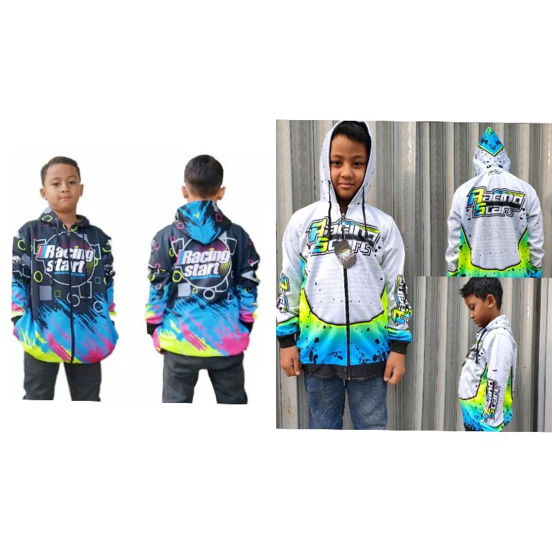 Start Racing Jackets For Children Ages 6 To 12 Years | Shopee Philippines