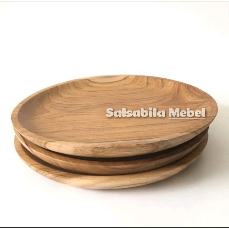 Teak Wood Plate / Teak Wood Plate | Shopee Philippines