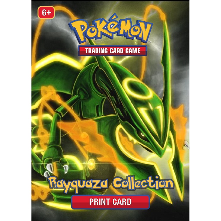 [PRINT Article] Combo collection of ALL released RAYQUAZA Pokemon cards ...