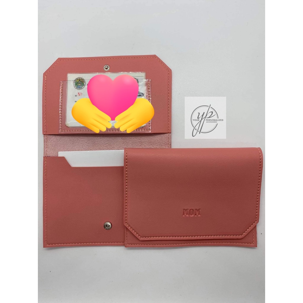 Personalized Senior Citizen Booklet Sleeve with Card Case | Shopee ...