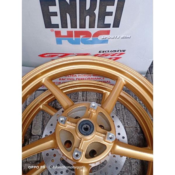 ENKIE MAGS 5 SPOKES FOR HONDA SUPRA GTR 150 | Shopee Philippines
