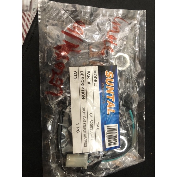 Brake Light Switch with Spring XRM/TMX/RAIDER OEM GENUINE | Shopee ...