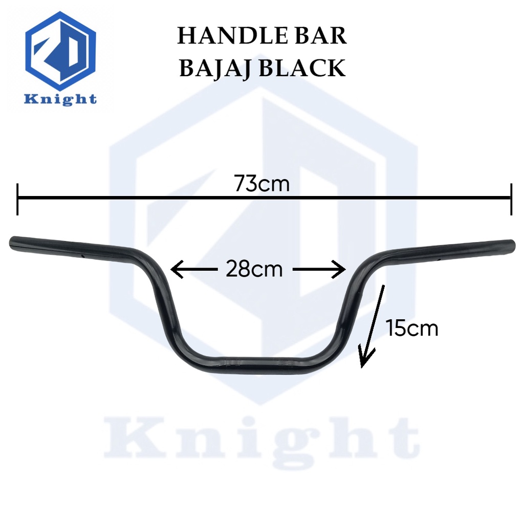 KNIGHT TMX XRM BAJAJ UNIVERSAL HANDLE BAR WITH HOLDER (XRM,TMX,BAJAJ ...