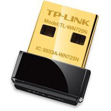 Tp LINK wifi receiver TL-WN725N - Desktop computer that captures wifi ...