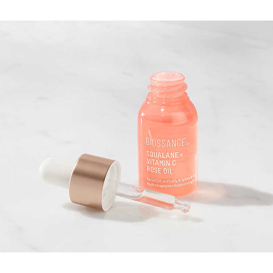 BIOSSANCE Squalane + Vitamin C Rose Oil - 12ml | Shopee Philippines