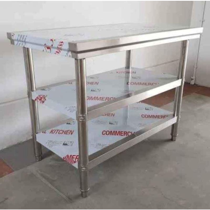 Table Stainless304 Preparation Working Table 100x50x80 | Shopee Philippines