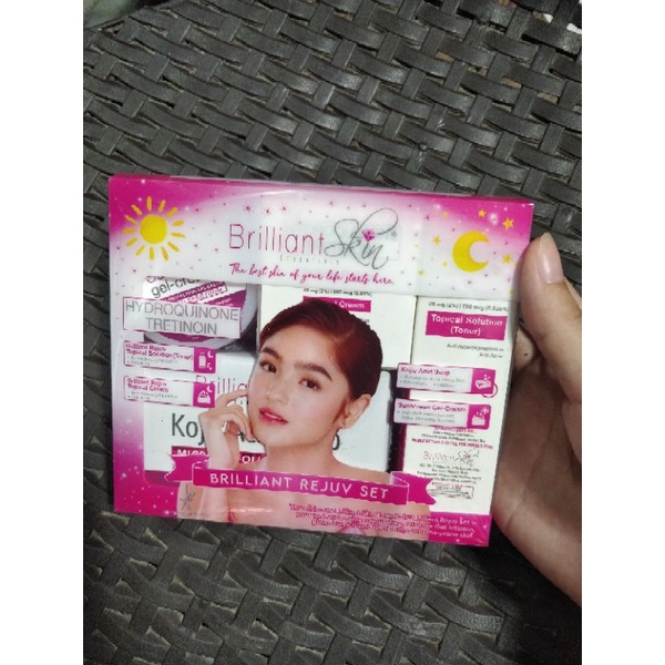 Brilliant Skin Rejuvenating Set Andrea Brillantes Original Shopee