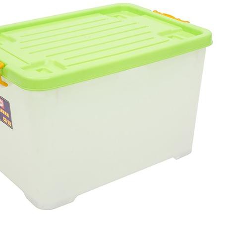 Shinpo 142 Container Box Plastic Caravan CB 52 Liters With Wheel CB52 ...