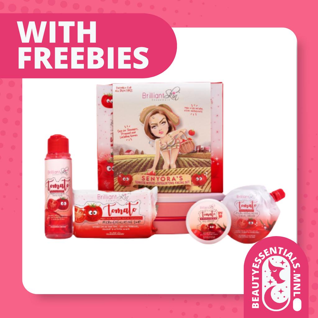 Original Brilliant Skin Essential Tomato Rejuvenating Facial Set For
