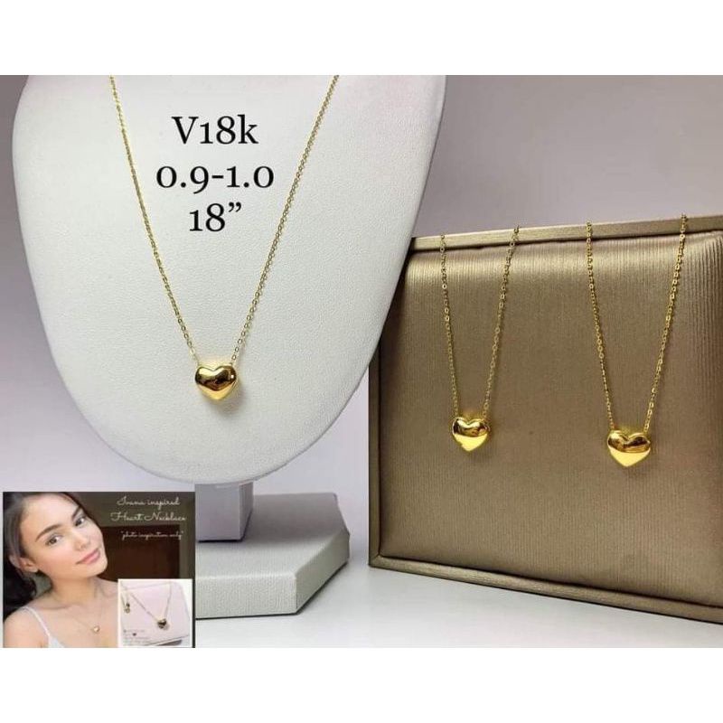 18K Saudi Gold Ivana Neclace | Shopee Philippines