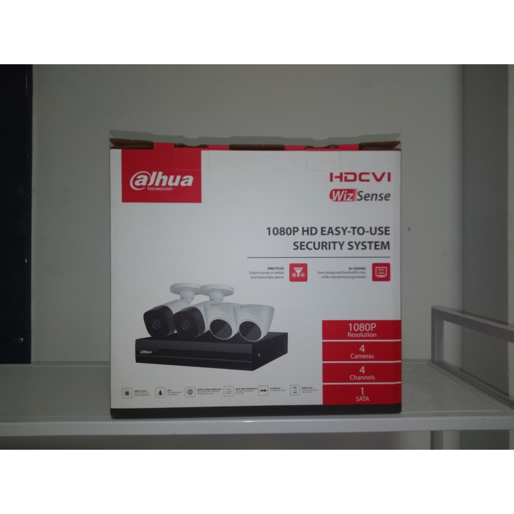 Dahua DH-KIT/CV12MP2B2T-I Wiz Sense Copper Kit 4 Channel with Seagate ...
