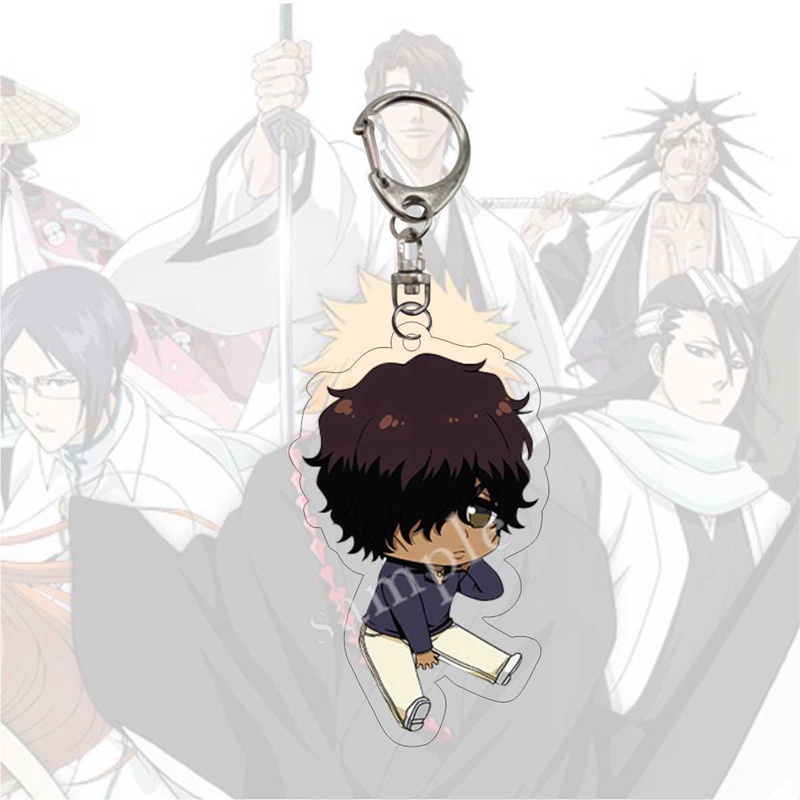 Anime Bleach Acrylic Keychain Fashion Kurosaki Ichigo Ishida Uryuu ...