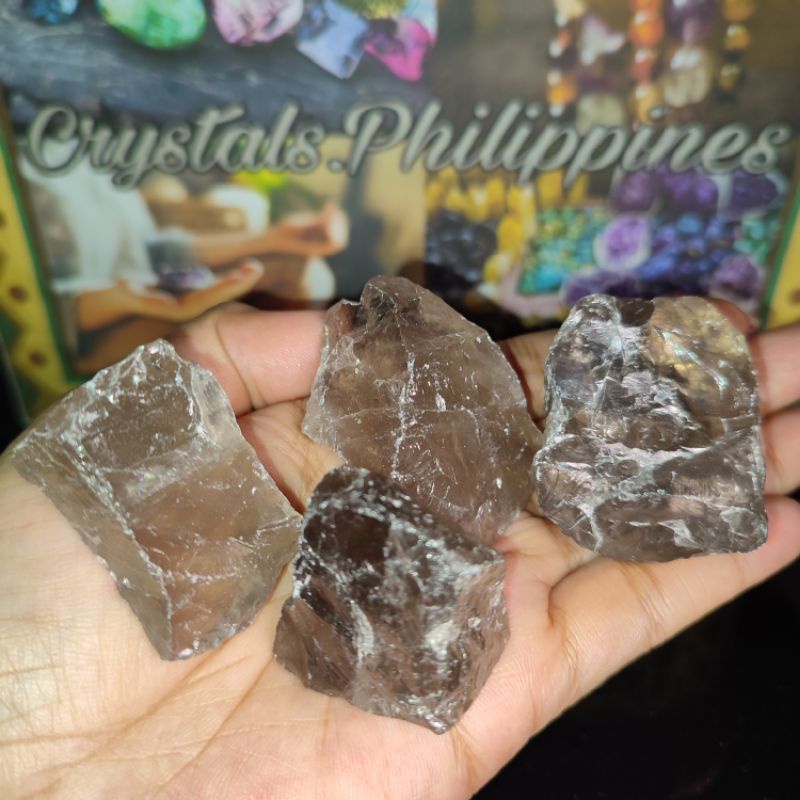 Smoky Quartz Raw Stone (SOLD PER PIECE) | Shopee Philippines