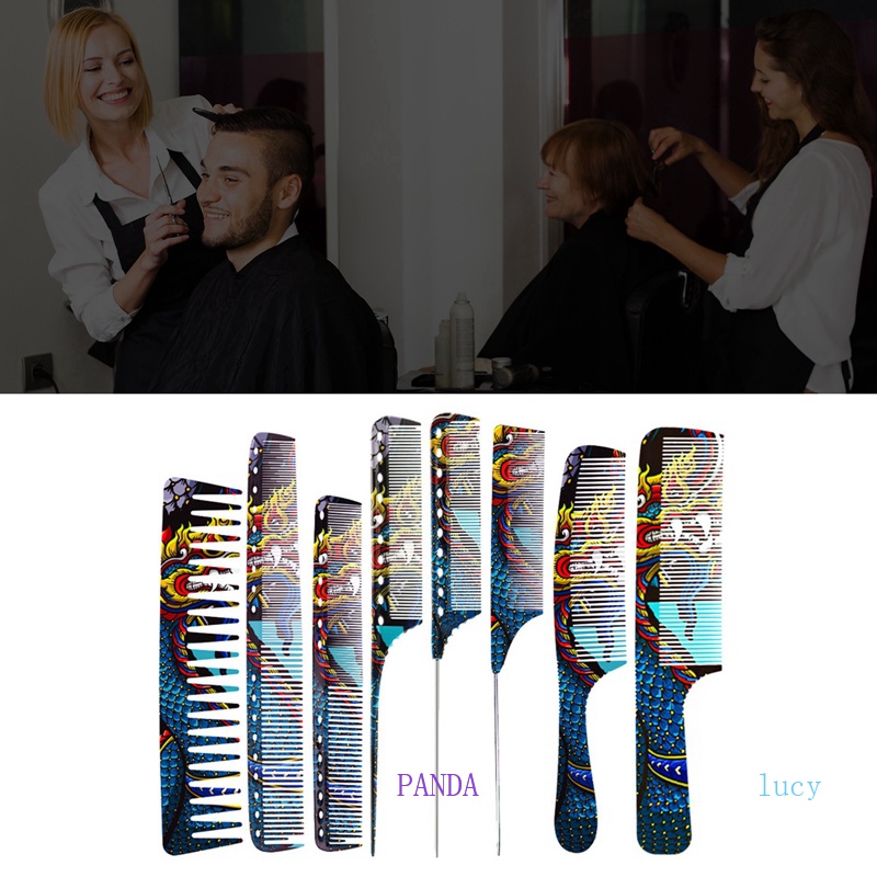 Panda Chinese Dragon Personality Hair Cutting Comb Salon Hair Stylist ...