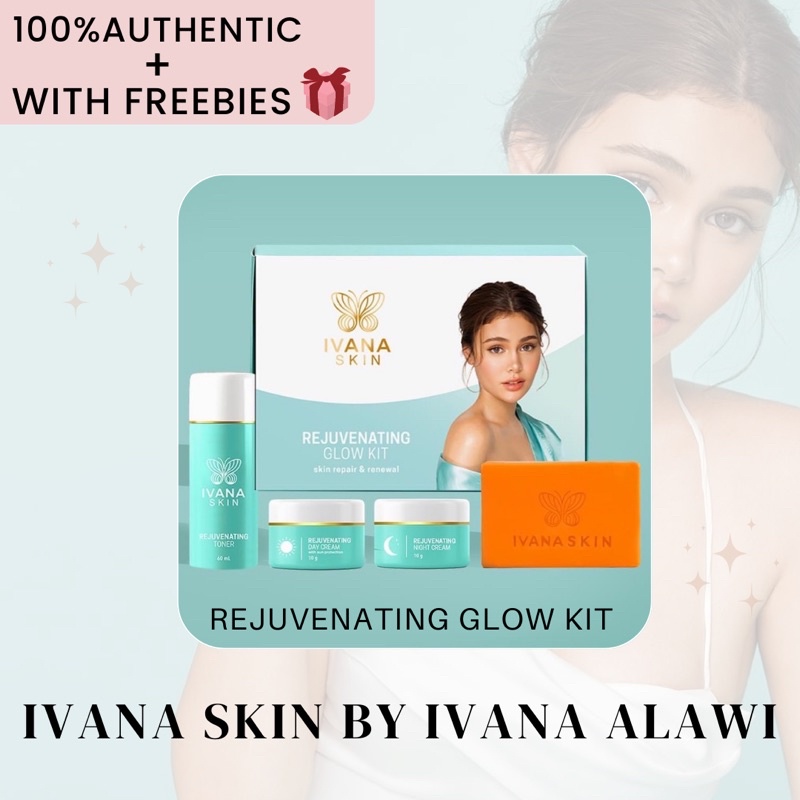 Ivana Skin Rejuvenating Glow Kit Beautifying Lotion Kojic Bar