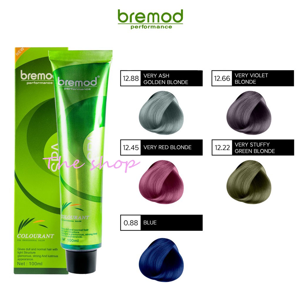 Bremod Hair Color Hair Dye Color Cream 100ml Oxidizer is Not Included ...