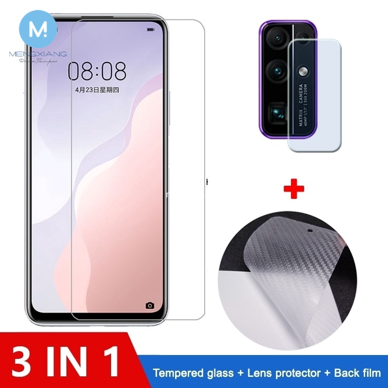 COD 3-in-1 Tempered Glass Huawei Nova 9SE 9 8i 7 7SE 6se 7i 5T 5 4E 3i ...