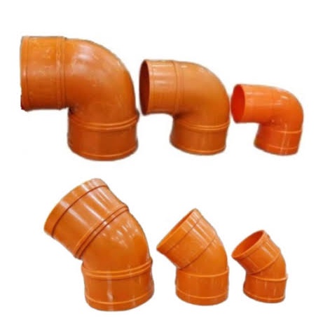 PVC ORANGE PIPE FITTINGS ORDINARY (PER PIECE) | Shopee Philippines