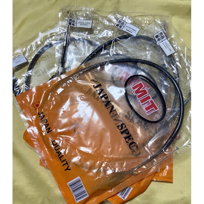 Barako Brake, Speed, Clutch, Throttle Cable- Made in Taiwan | Shopee ...