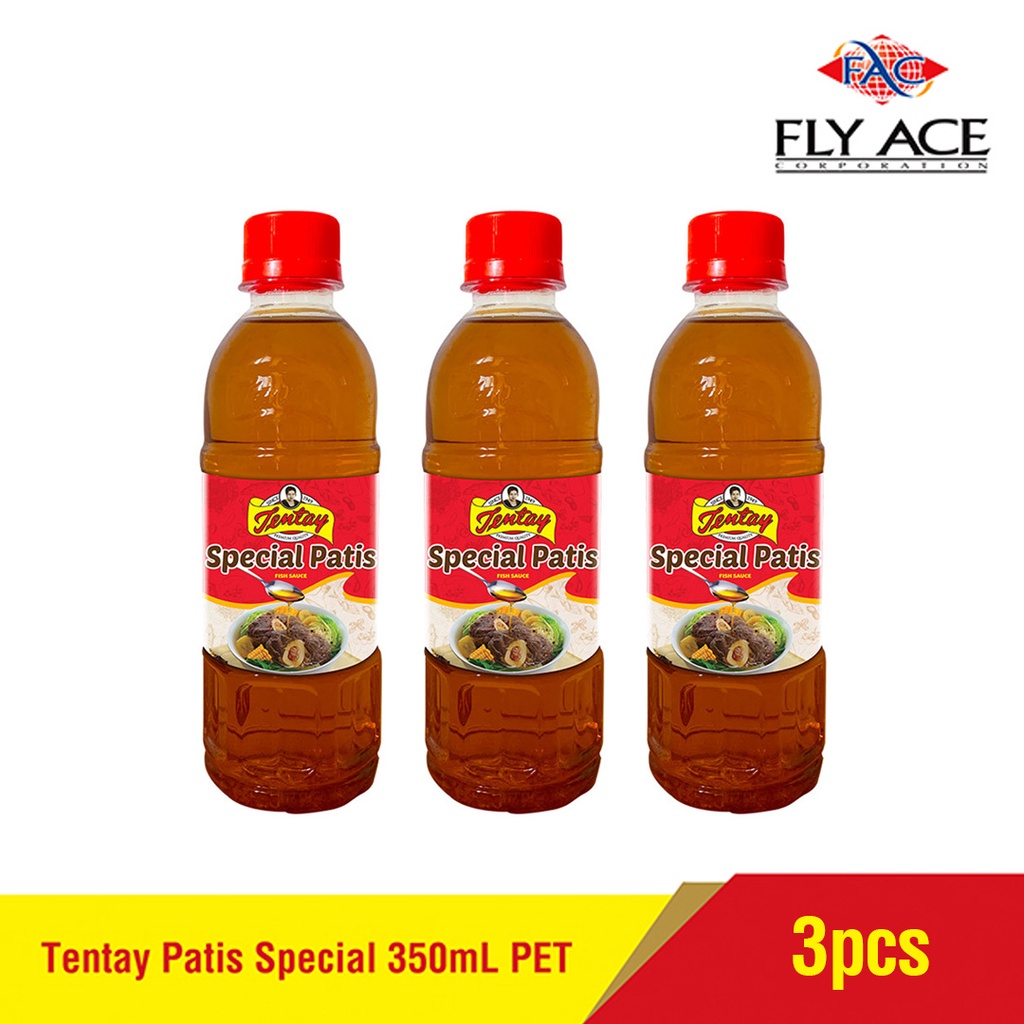 Tentay Patis Special Fish Sauce 350ml PET x 3 | Shopee Philippines