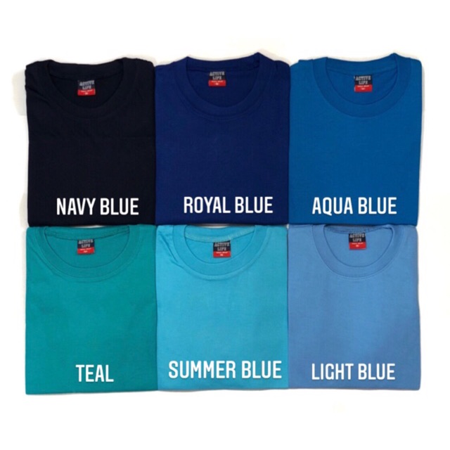 Active Life Round Neck T-Shirt (Unisex) | Shopee Philippines
