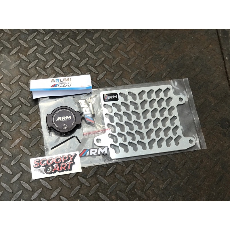 Radiator Cover Package And FULL CNC ARM radiator Cap - Griller - VARIO ...