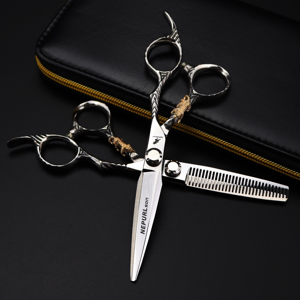 Spot 6.0 Inch Freelander High-End Hairdressing Scissors Salon Double ...