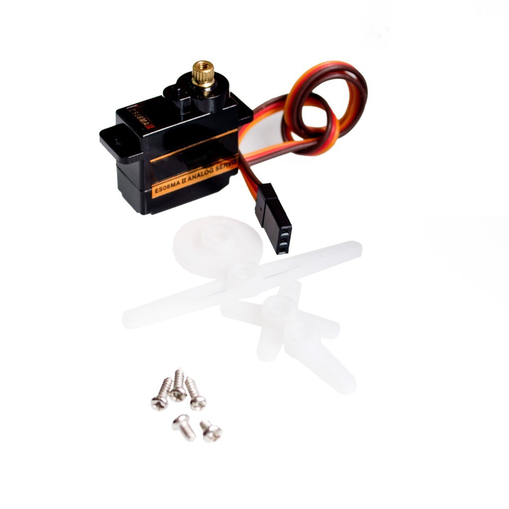 ES08MA II Mini Metal Gear Servo 12g/ 2.0kg/ 0.12 servos Sec Mg90S ...
