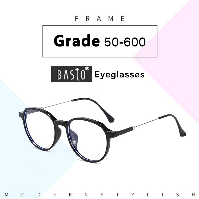 Graded Eyeglasses with Grade -50 100 150 200 250 300 350 400 450 500 ...