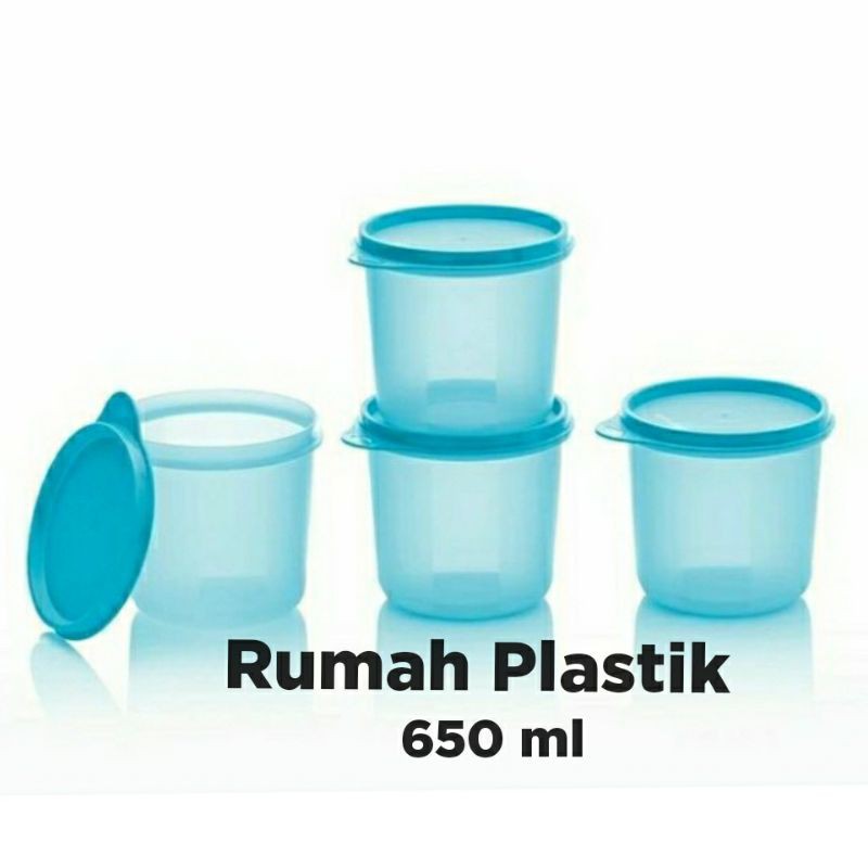 Tupperware Compact High Blue set Of 4 pcs (Practical Versatile ...