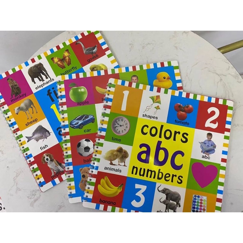 First Educational TEACHING BOOKS for kids Early learning book first ...