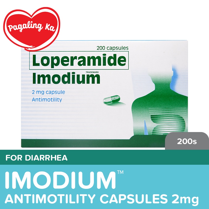 Imodium 2mg 200s - Diarrhea Medicine, Loperamide | Shopee Philippines