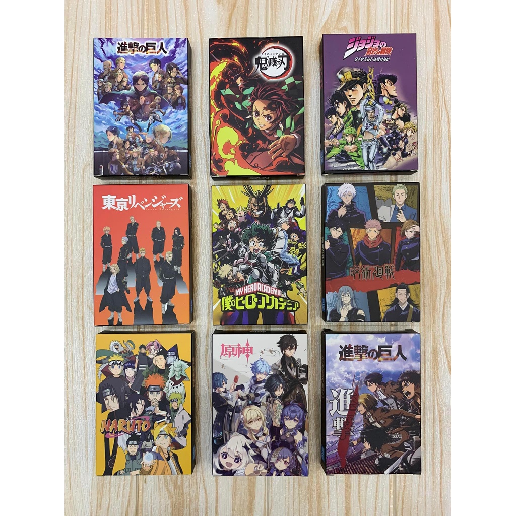 ANIME 30 PIECES 3R Size BIG LOMO CARDS (Size = 8 cm X 12 cm) | Shopee ...