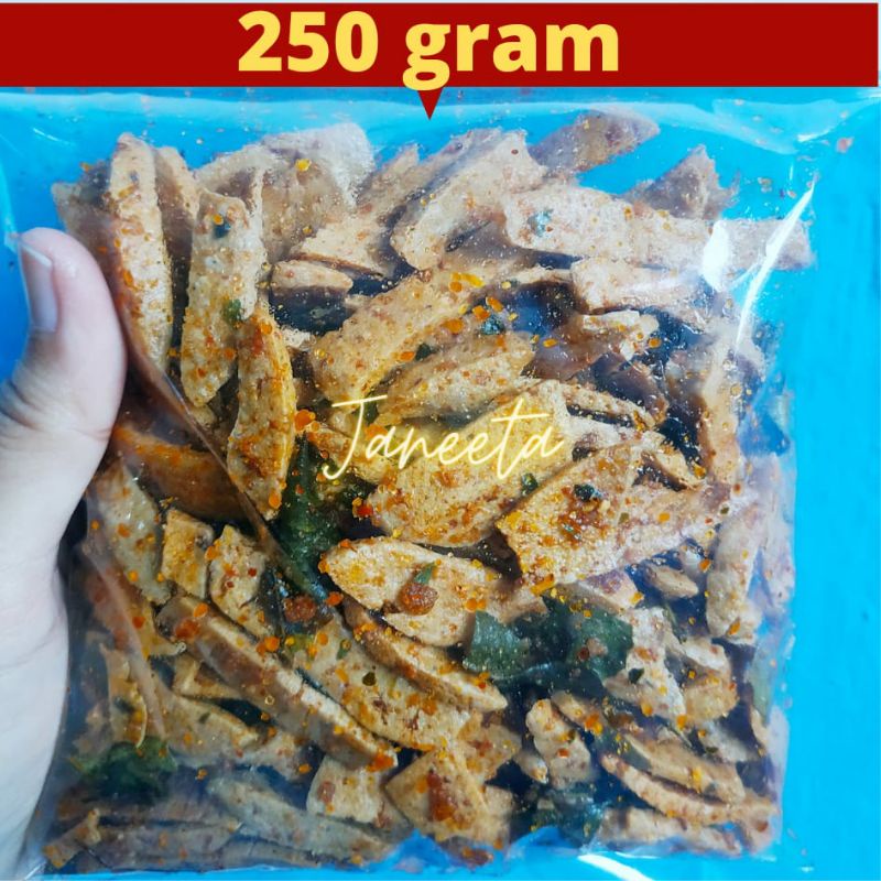 Premium Spicy Orange Leaf Basreng 250 grams Regular packaging | Shopee ...