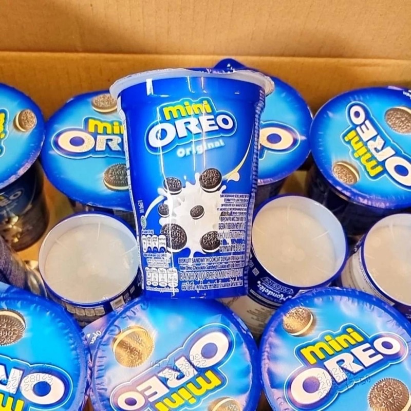 OREO Mini Original Cup61g Sandwich Cookies Strawberry COOKIE Snack ...