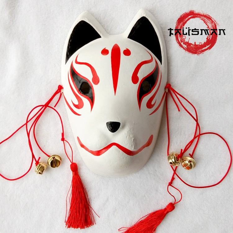 Kitsune_ 3(fox mask, fox mask) -cosplay | Shopee Philippines