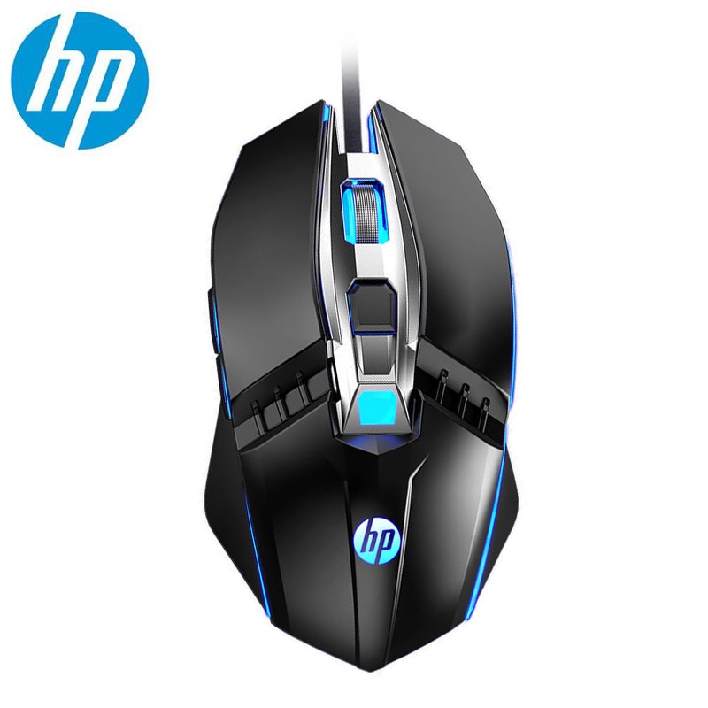 HP Gaming Mouse Marco Programmable 4 Color LED Cool Light USB Optical ...